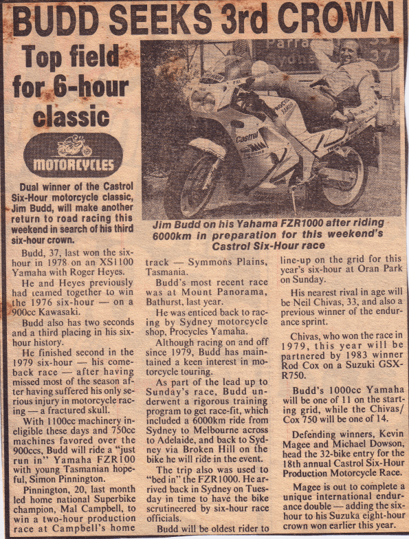 Jim Budd Motorcycle Racer | Tribute to a man who was a big kid at heart ...